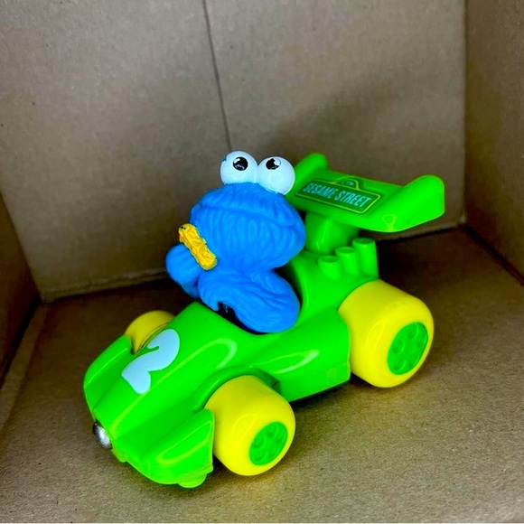 Sesame Street | Toys | 997 Sesame Street Cookie Monster Vintage Race ...